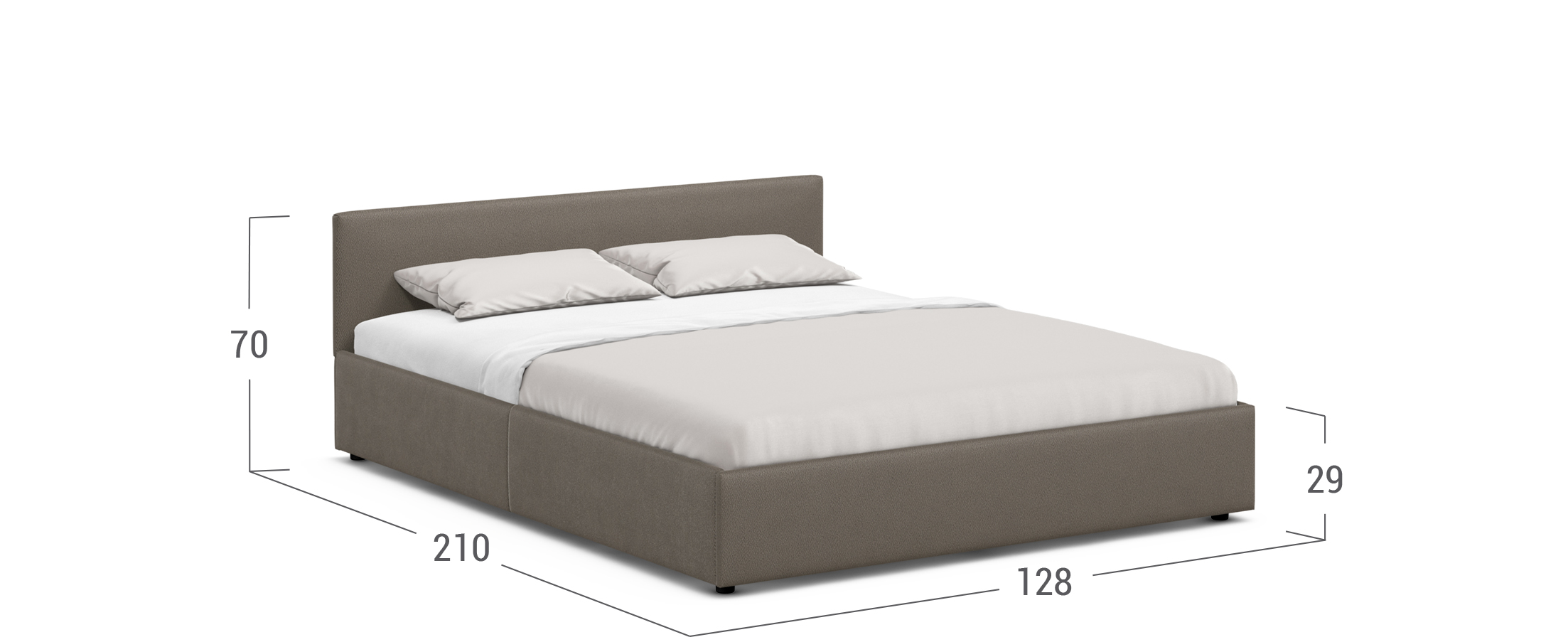Кровать с основанием 120х200 MOON FAMILY 1250 - купить в Москве в ...